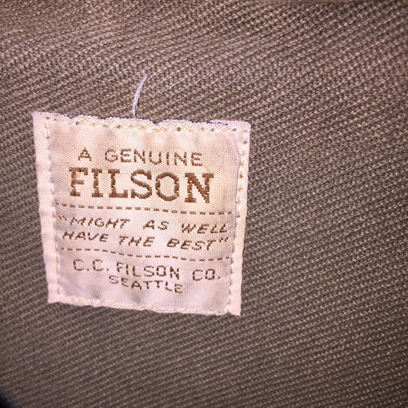 Filson | Bags | Preloved Auth Filson Vintage Travel Patch Totebag ...